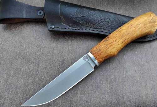 Нож "Волжанин", сталь K340, рукоять карельская бер
