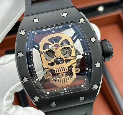 Часы Richard Mille RM052 Skull Tourbillon Ceramic