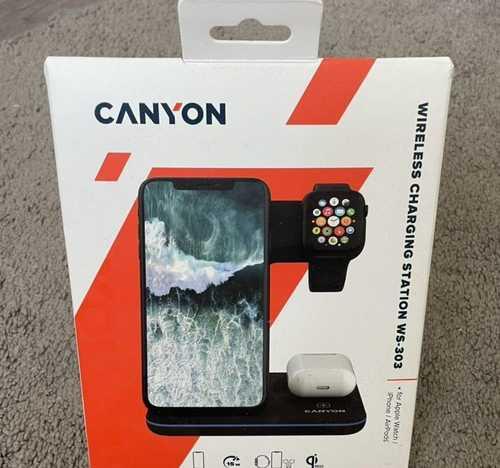 Беспррводное зарядное устройство canyon