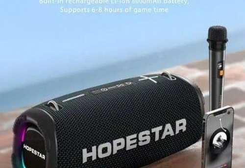 Портативная колонка Hopestar A6 MAX (серая)