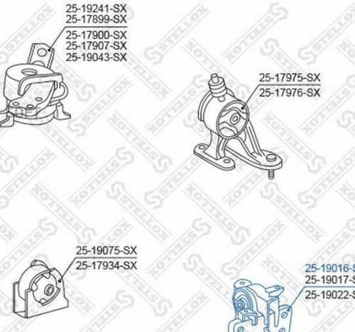 Подушка двигателя левая\Toyota Auris ZZE150/NZE15