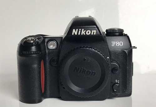 Nikon f80 пленочный фотоаппарат