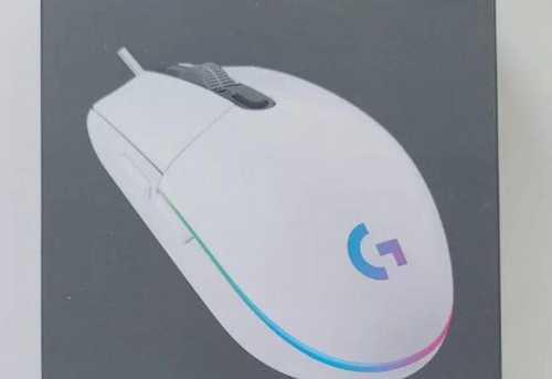 Игровая мышь Logitech G102 Lightsync White