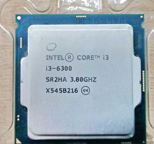 Процессор S1151 Intel Core i3-6300 3.80GHz