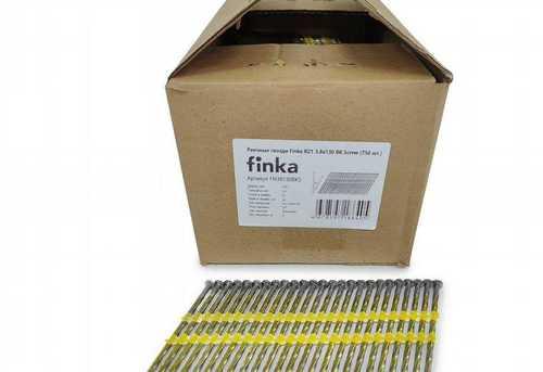 Реечные гвозди Finka R21 3.8x130 BK Screw (750 шт)