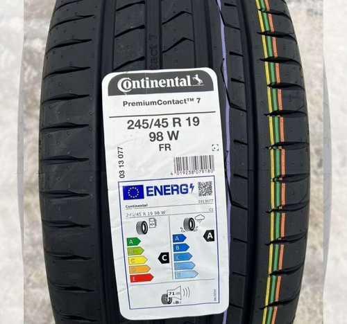 Continental PremiumContact 7 245/45 R19 98W