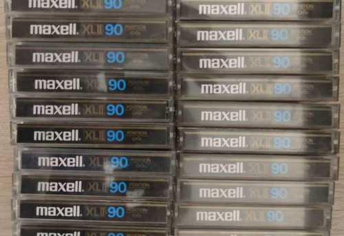 Аудиокассеты maxell xl II 90