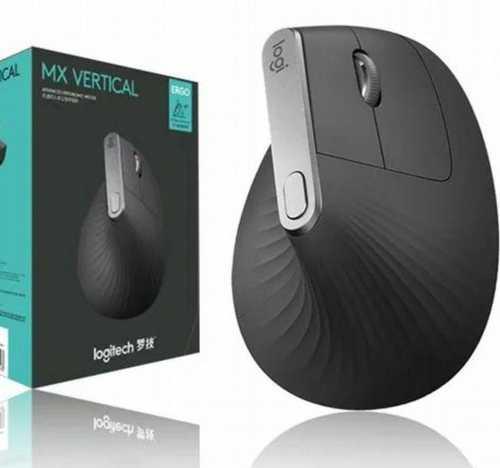 Logitech MX Vertical Black беспроводная мышь