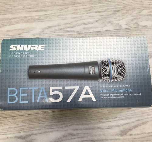 Микрофон shure beta 57A