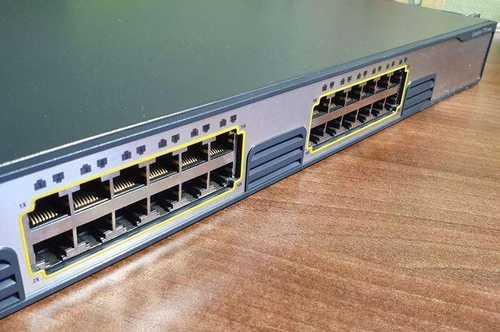 Коммутатор Cisco Catalyst 3750G WS-C3750G-24T-S