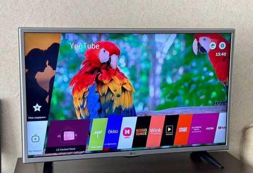 LG 32" (81 см), Smart TV, Wi-Fi, цифр.тюн