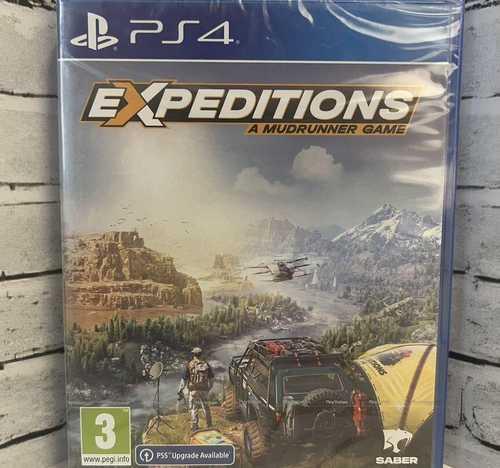 Игра для PS4 Expeditions A Mudrunner Game