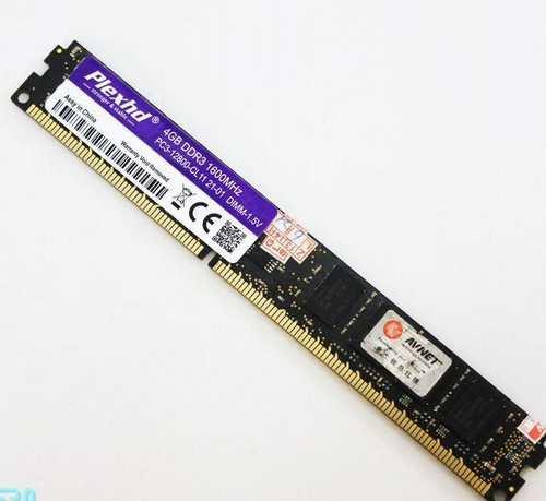 Оперативная память DDR3 4 GB 1600 MHz PlexHD