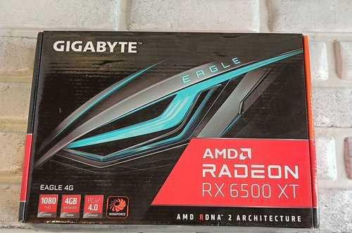 Видеокарта gigabyte Radeon RX 6500 XT eagle 4G