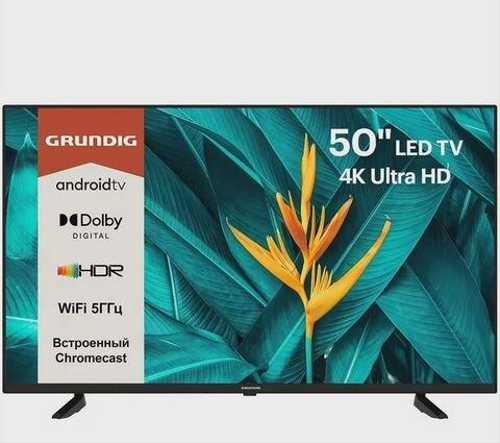 Новый 4К Телевизор Grundig 50 GFU 7800B