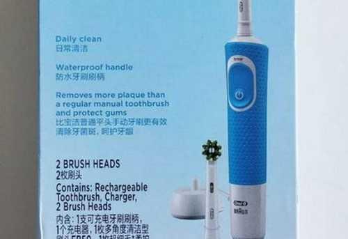 Электрическая зубная щетка braun oral b