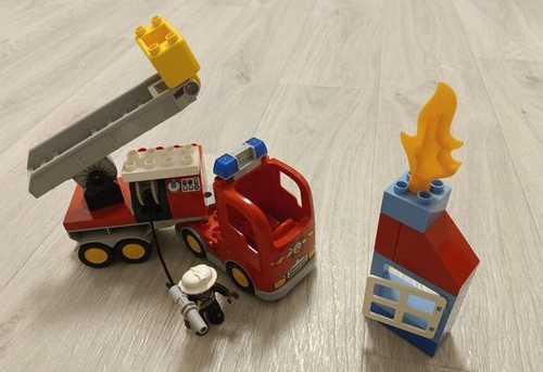 Lego duplo пожарная машина