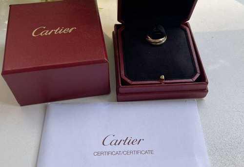 Cartier trinity кольцо