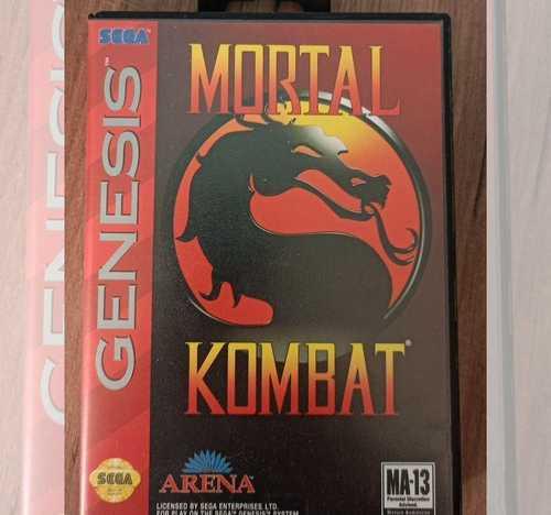 Mortal Kombat 1 Sega оригинал