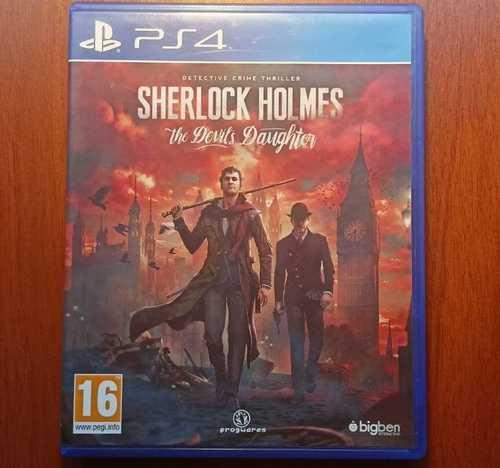 Sherlock Holmes the Devil's daughter ps4 на рус