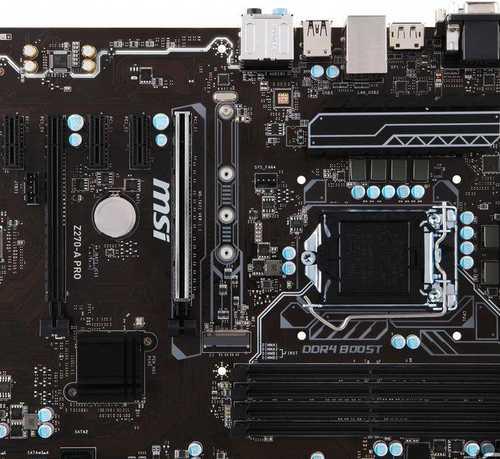 Материнская плата Msi Z270 a PRO LGA1151