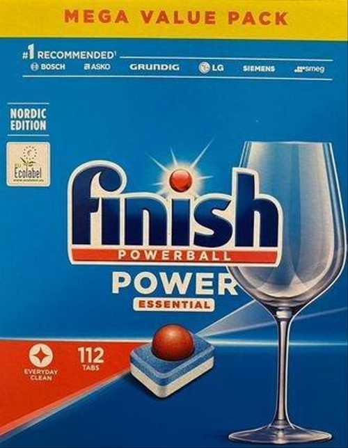 Таблетки Finish Powerball Power Essential 112шт