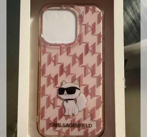 Чехол на iPhone 15 про lagerfeld