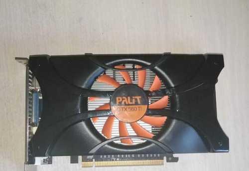 Видеокарта Palit GeForce gtx 550 ti