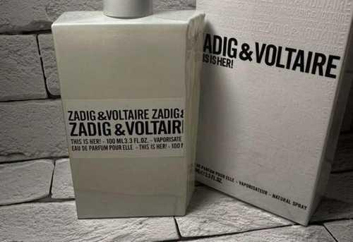 Zadig voltaire this is her / задиг вольтер парфюм