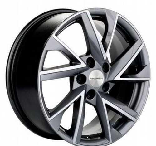 Khomen Wheels KHW1714 R17 Gray-FP для CS35