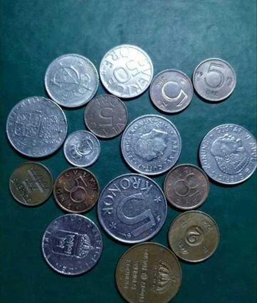 Швеция монеты