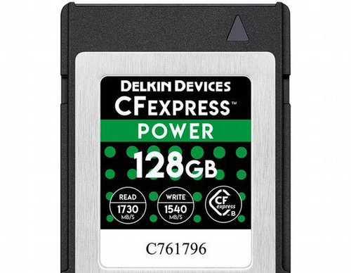 Карта памяти Delkin Devices CFexpress Type B 128GB