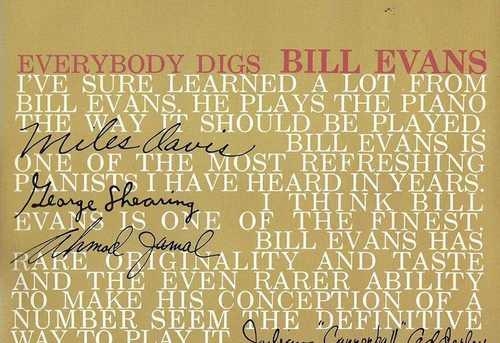 Виниловая пластинка Bill Evans - Everybody Digs (R