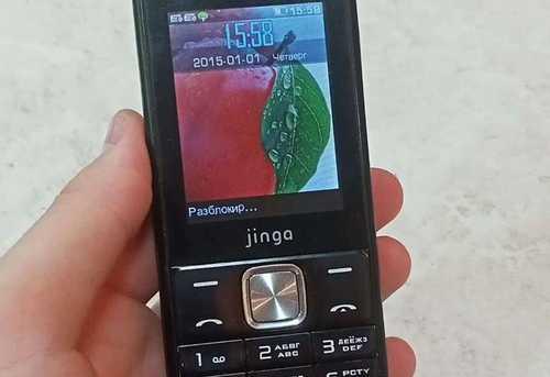 Телефон Jinga simple F315. 2 sim Полностью рабочий