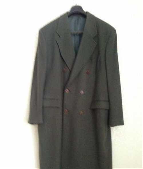 Кашемировое мужское пальто 56 размера