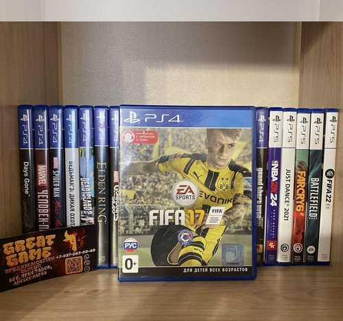 Игры PS4: FIFA 17