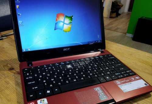 11.6" Acer Aspire One 722, 320 ГБ, C-60, RAM 2 ГБ, Radeon HD 6290