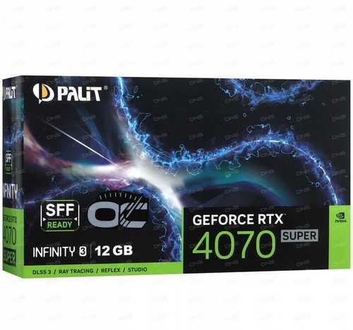 Palit RTX 4070 super infinity 3 OC (новая)