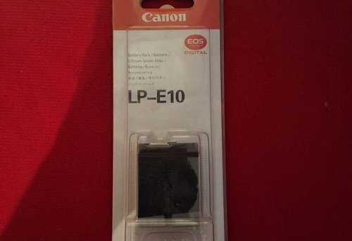 Аккумулятор Canon LP-E10