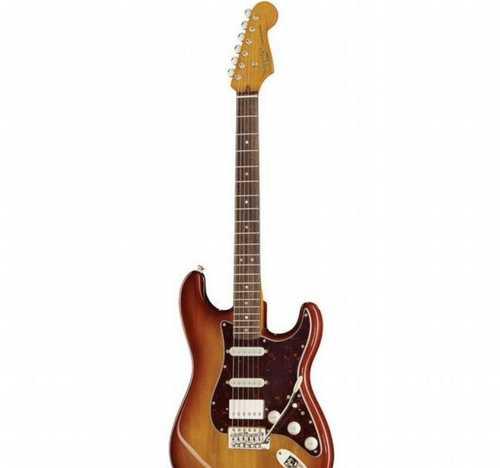 Squier LE 60 Strat HSS LRL tspg SSB