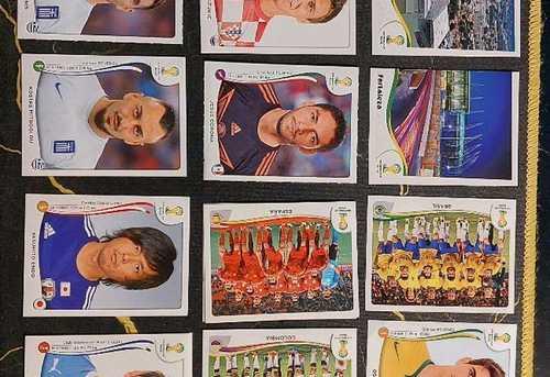 Наклейки panini FIFA world CUP brasil 2014