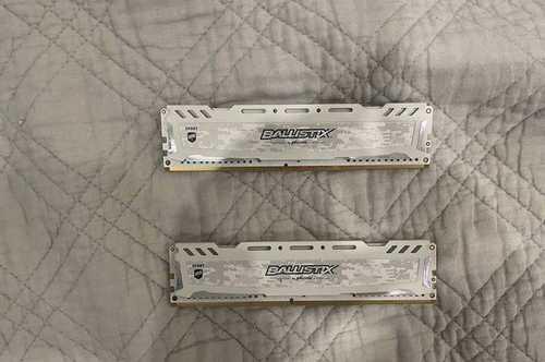 Озу Crucial Ballistix Sport 2x4GB (8GB) 2400mhz