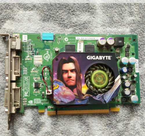 Видеокарта gigabyte GeForce 7600 GT