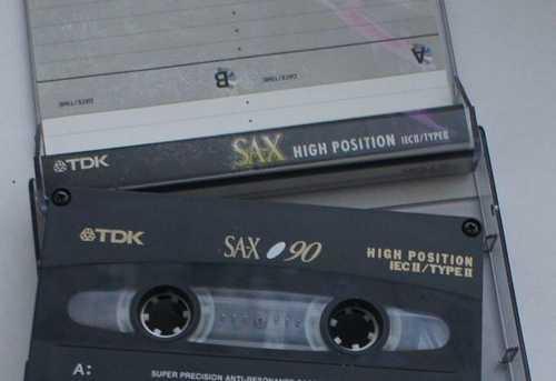 Винтажная аудиокассета TDK SA-X 90