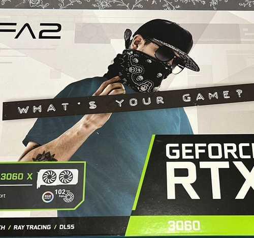 Видеокарта KFA2 GeForce RTX 3060 EX 12Gb 192bit