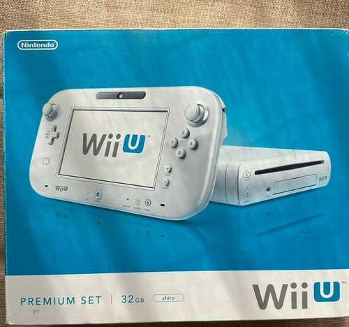 Nintendo Wii U White Premium Set 32GB, Japan