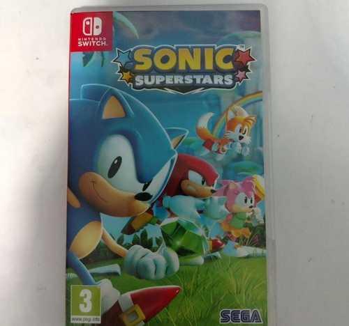 Sonic Superstars для Nintendo Switch картридж