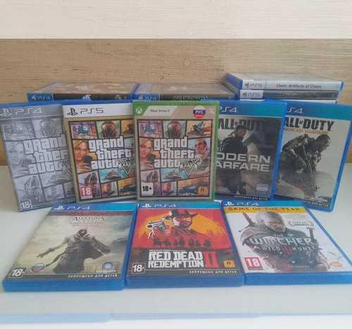 PS4 Assassin/ GTA/ Ведьмак/ RDR/ Call of Duty