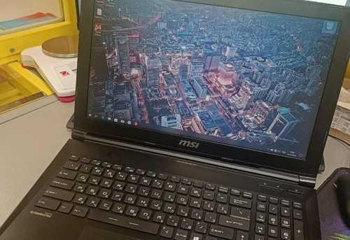 Игровой ноутбук MSI GL62 6QD (i5 6300HQ GTX 950M)