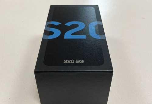 Коробка Samsung Galaxy S20 Blue (Голубой)